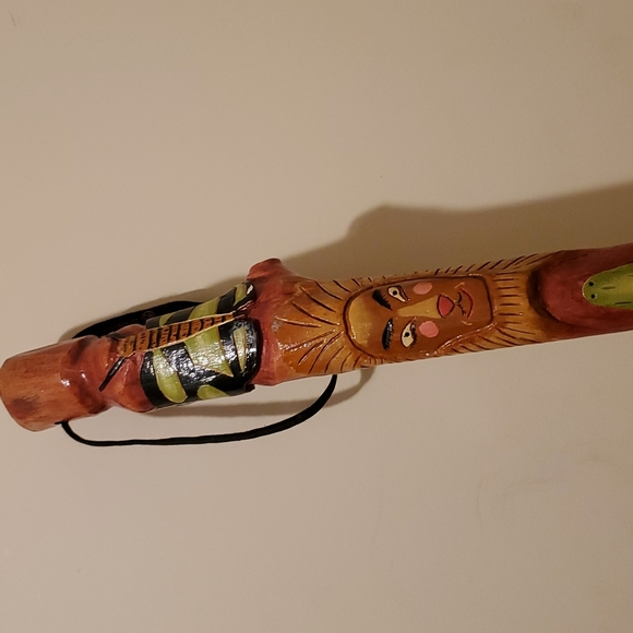 a mans walking stick. | Accessories | Custom Made Staff By A Artist Who ...